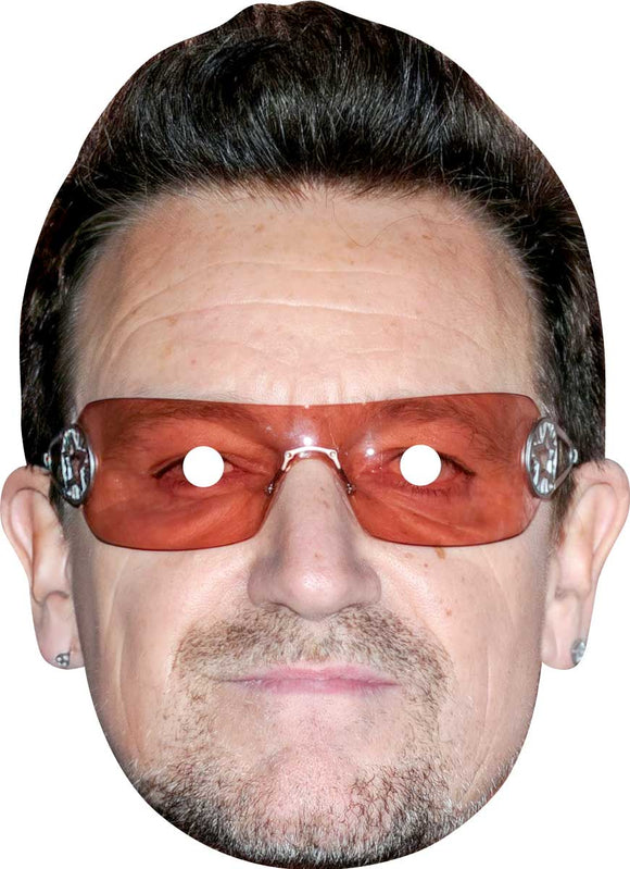 Bono 593 Celebrity Mask | LifesizeCutouts