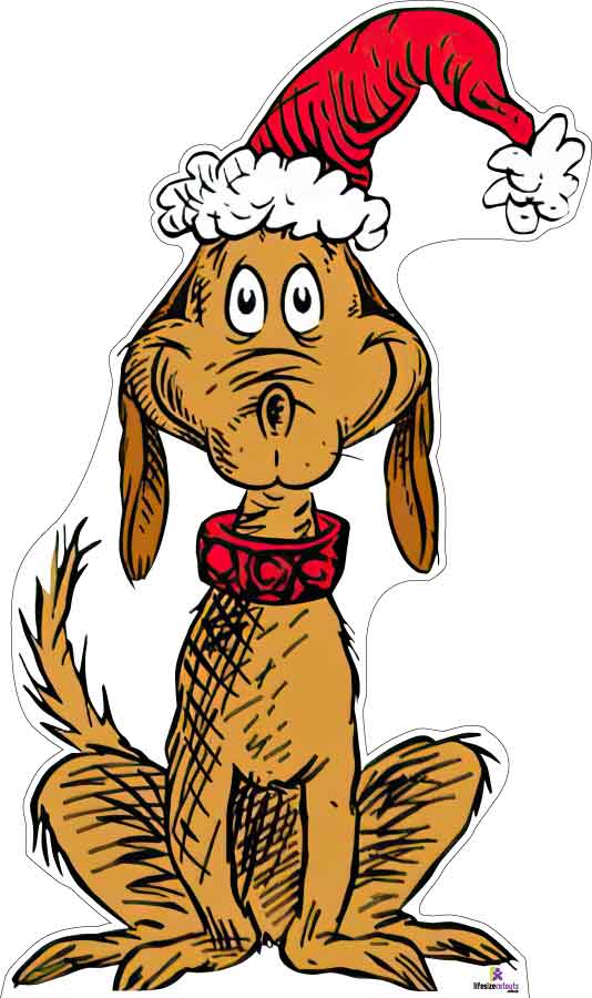 Max the Dog - The Grinch Cardboard Cutout | LifesizeCutouts