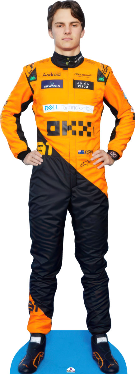 Oscar Piastri 246 Celebrity Cutout | LifesizeCutouts