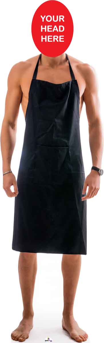 Naked Chef 603 Head Swap Cardboard Cutout | LifesizeCutouts