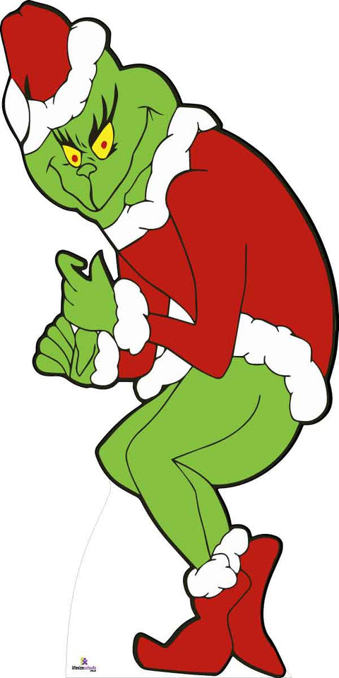 Hunched Grinch Cardboard Cutout | LifesizeCutouts