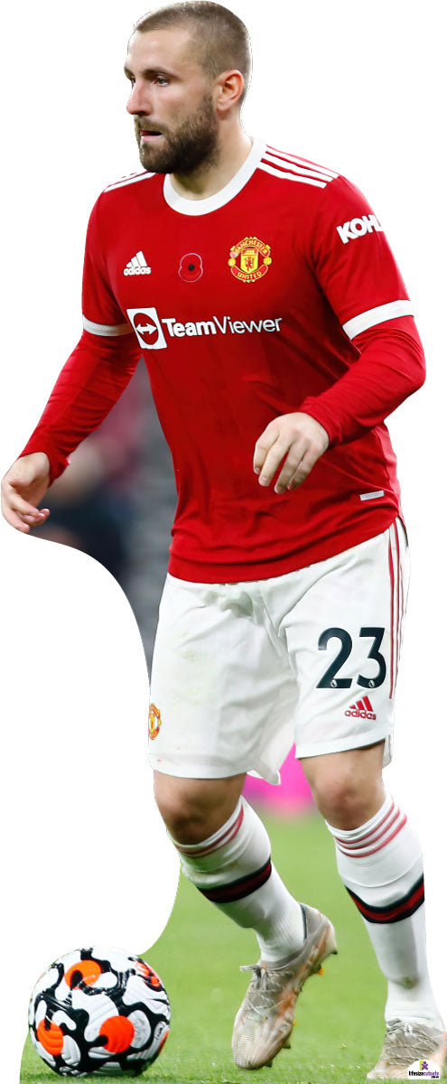 Luke Shaw Manchester United 493 Celebrity Cutout | LifesizeCutouts
