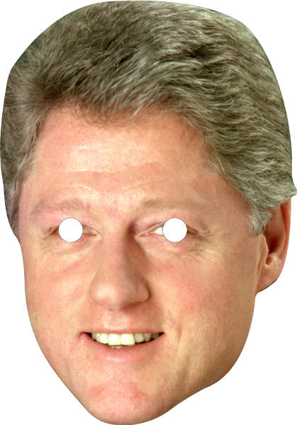 Bill Clinton 083 Celebrity Mask | LifesizeCutouts