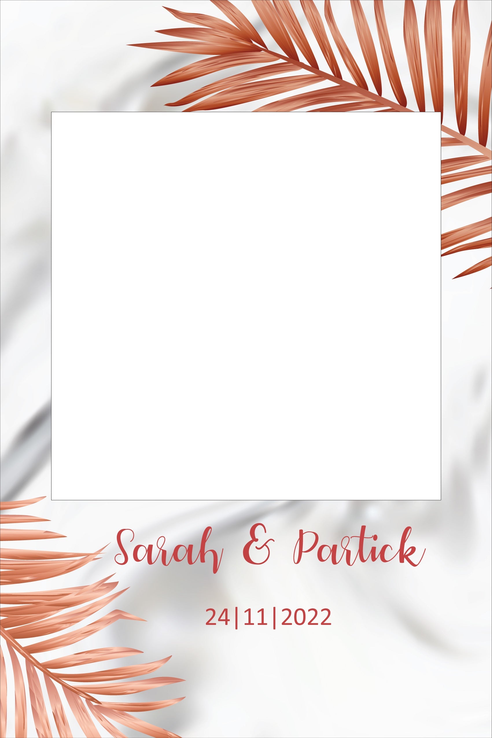 Floral Selfie Frames - Buy a Beautiful Flower Photo Booth Frame ...
