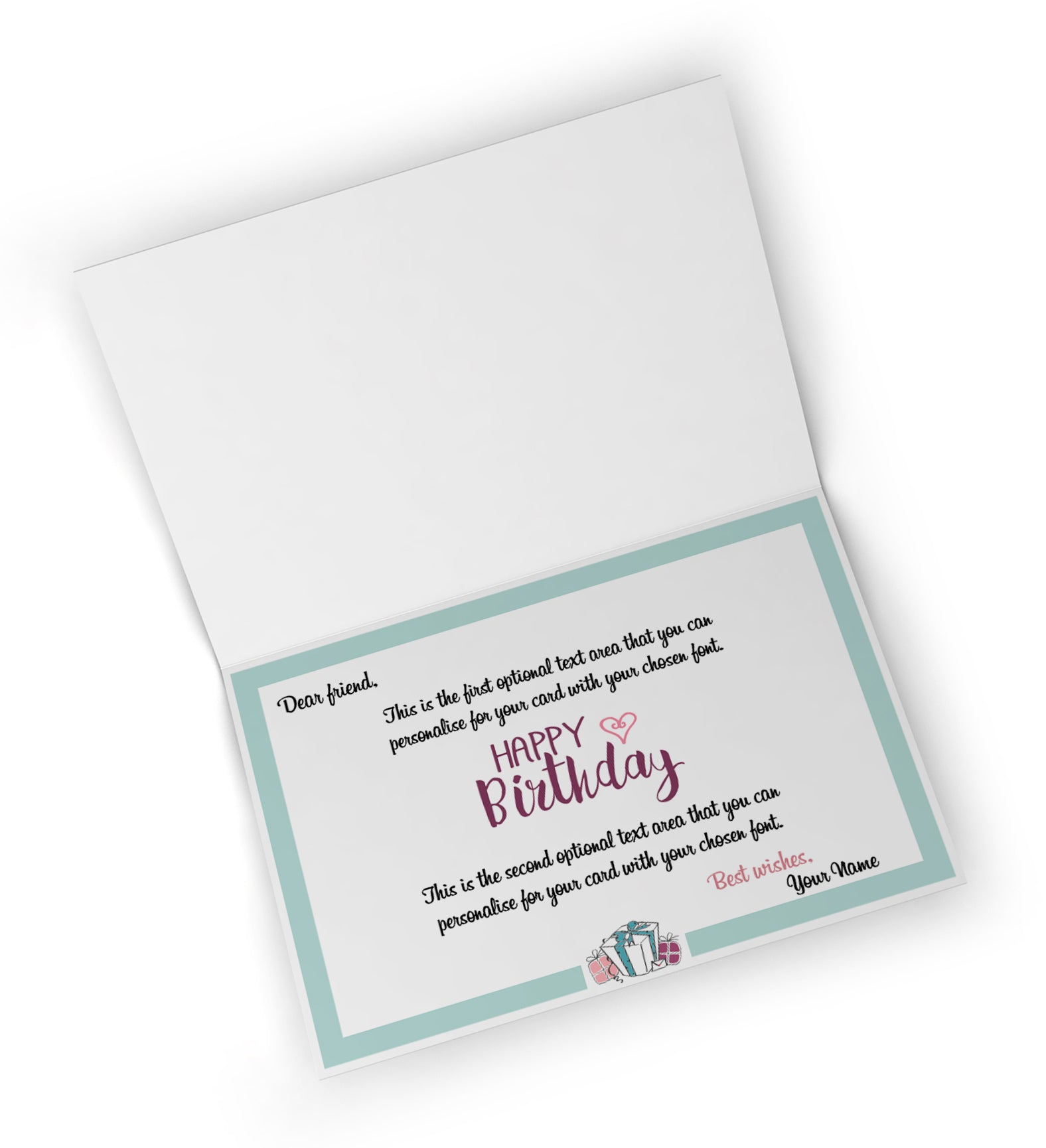 Giant Greeting Card Birthday 014 - 90cm x 60cm | LifesizeCutouts