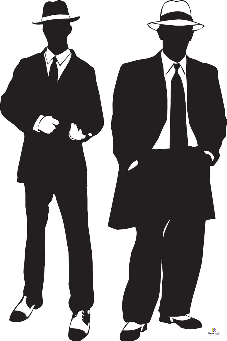 Gangster Party Props Australia | 1920s Cool, Cutout Style – LifesizeCutouts