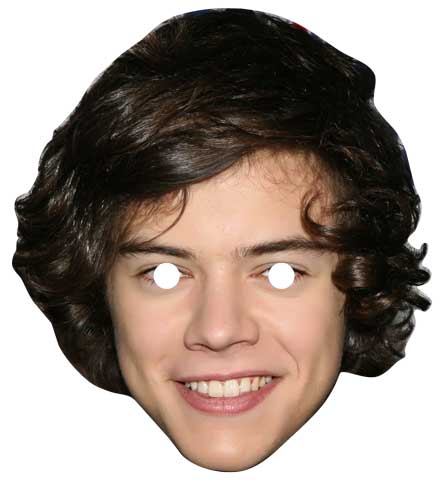 One Direction Celebrity Face Masks - Set of 5 | LifesizeCutouts