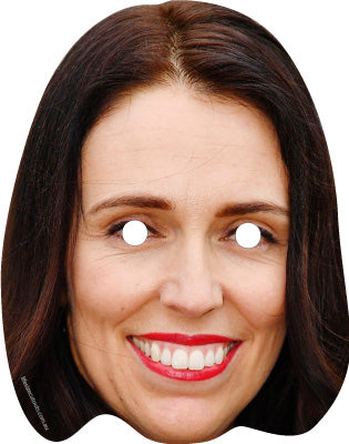 Jacinda Ardern Celebrity Mask | LifesizeCutouts