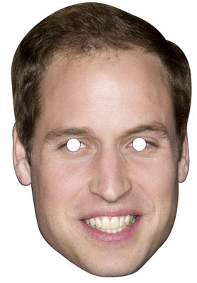 Prince William Celebrity Mask | LifesizeCutouts