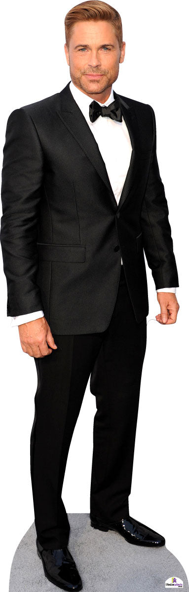 Rob Lowe Black Suit 204 Celebrity Cutout | LifesizeCutouts