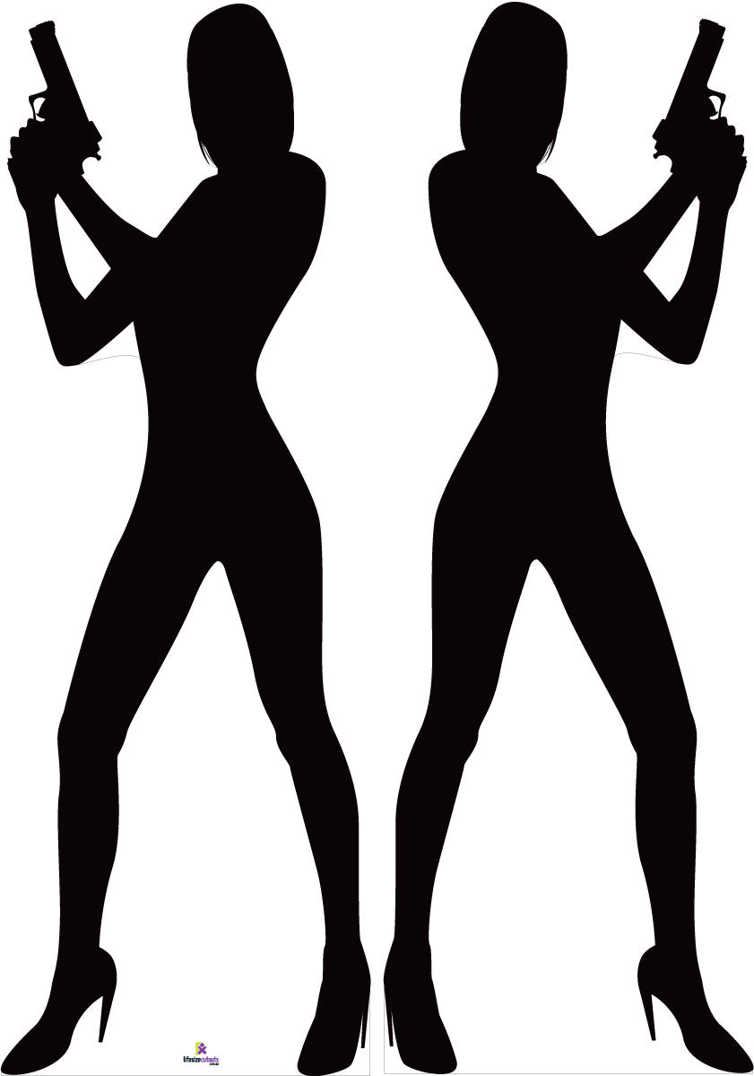Spy Girl Duo Cardboard Cutout Package | LifesizeCutouts