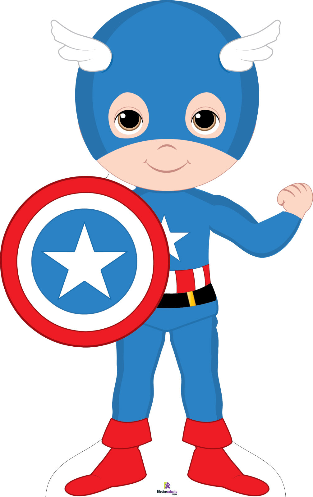 Superhero Boy 005 Cardboard Cutout | LifesizeCutouts