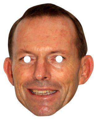 Tony Abbott Celebrity Mask | LifesizeCutouts