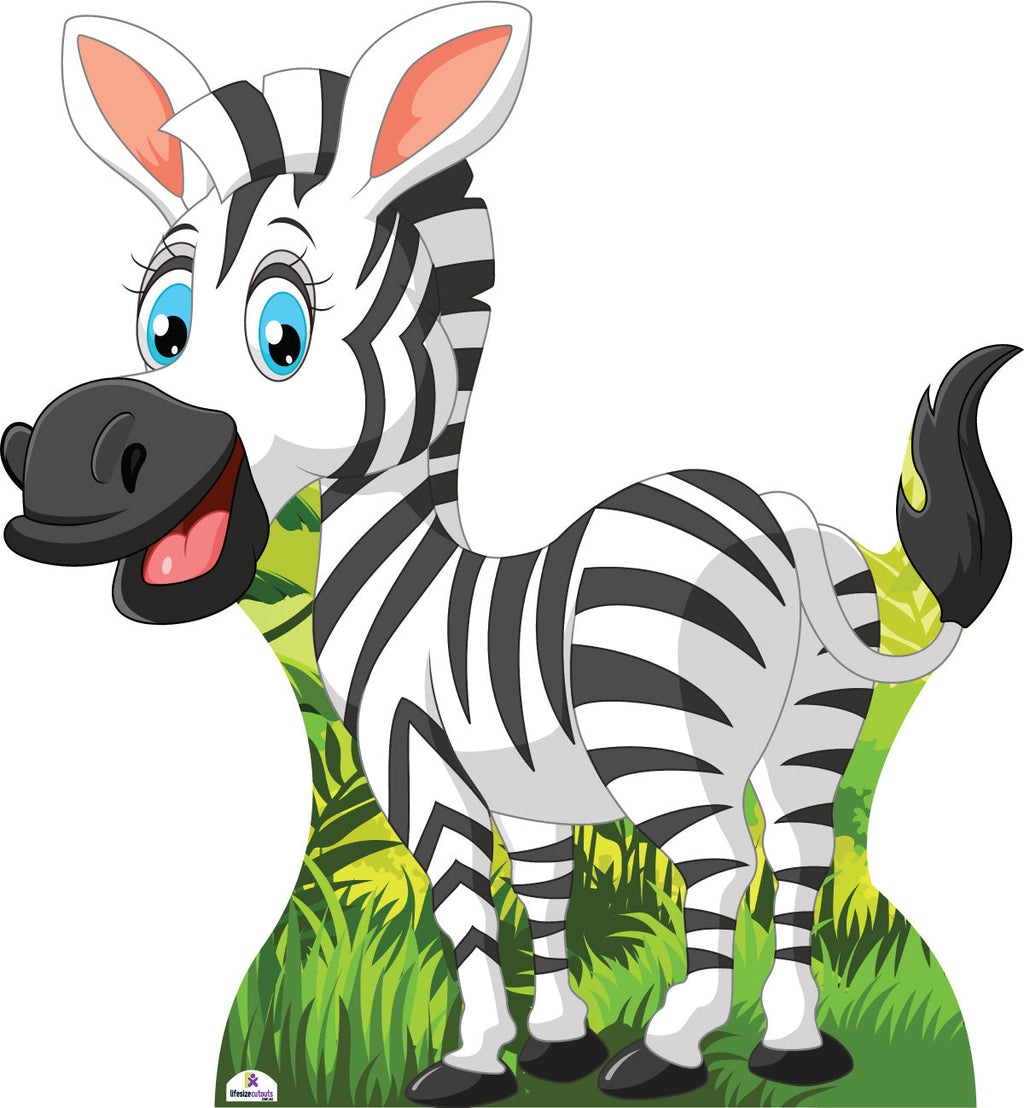 Zebra Cardboard Cutout 604 | LifesizeCutouts